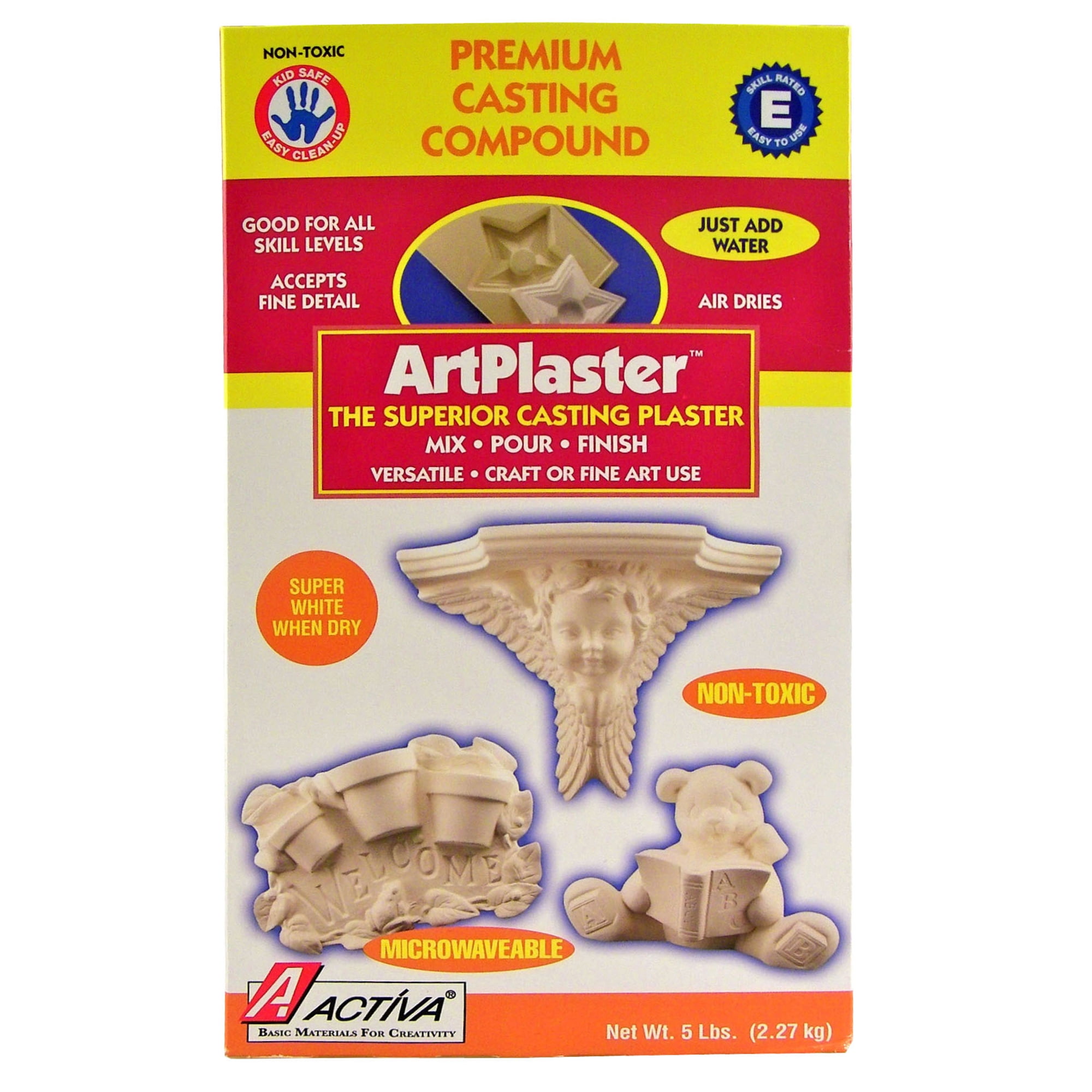 Art Plaster™ Premium Casting Compound, 5 lb. Per Pack, 2 Packs ...