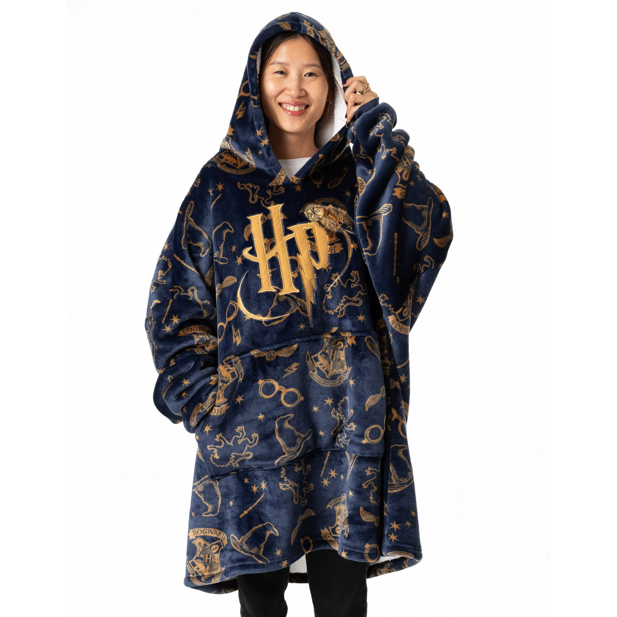 Click here for Harry Potter Womens Blue Blanket Hoodie prices