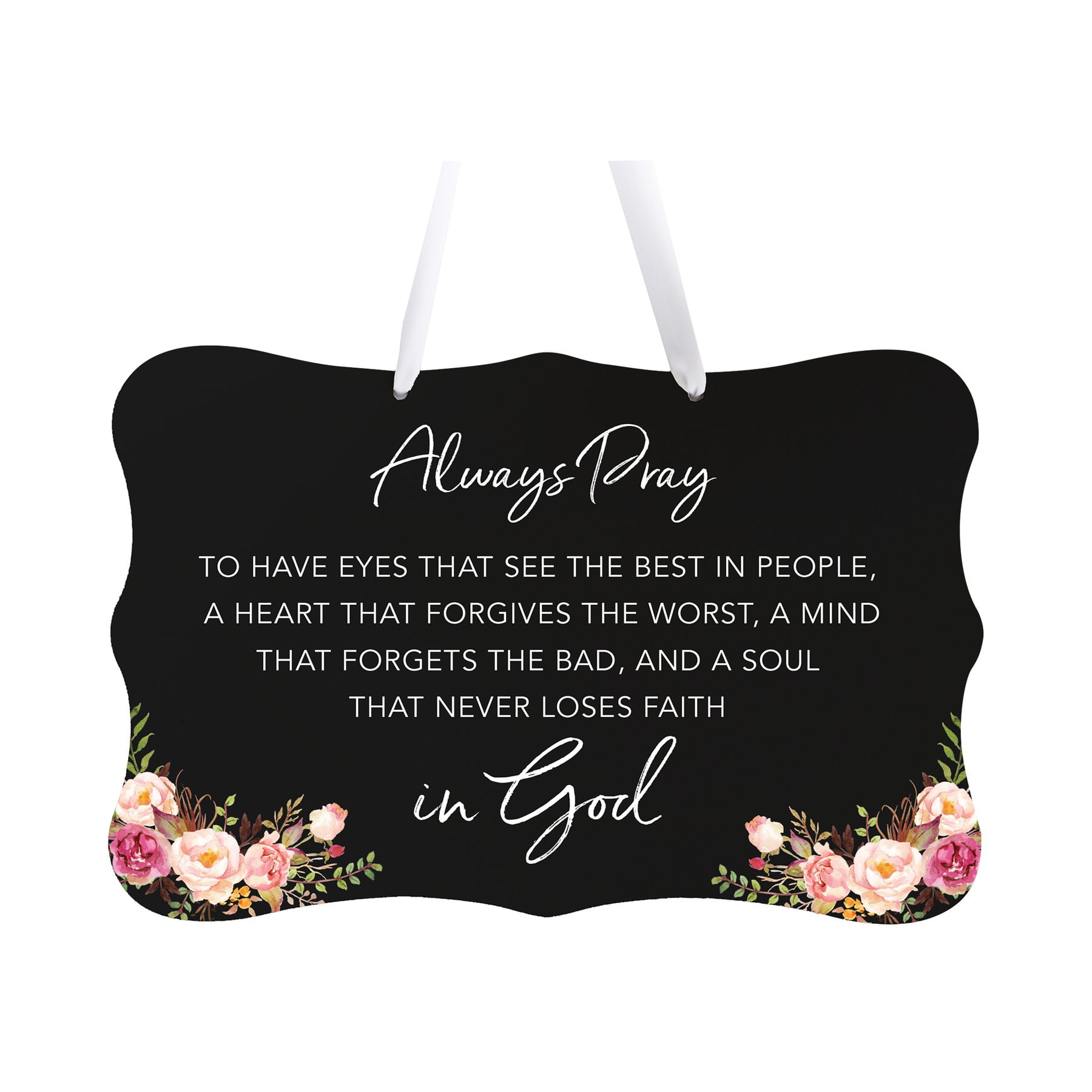 LifeSong Milestones Wooden Wall Hanging Sign for Home Decorations 8x12 ...