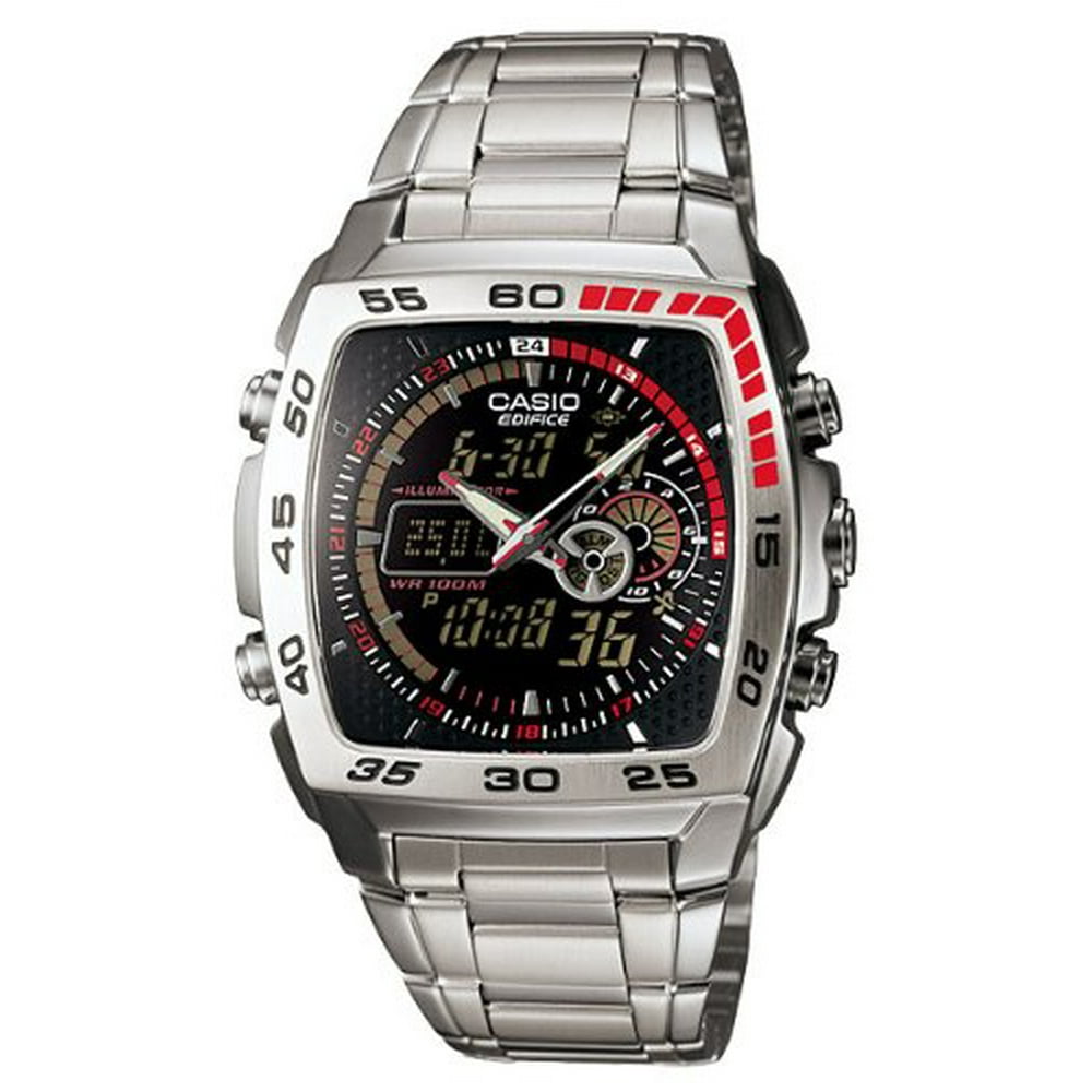 Casio - Men's Watch Edifice Digital-Analog Combination EFA-122D-1AVDF ...