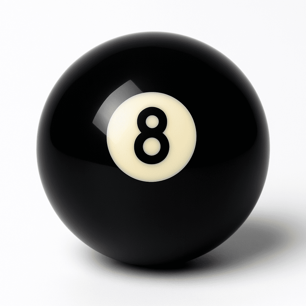 Bola 8 de Billar Profesional Diversiones Bago Color Negro | Bodega ...
