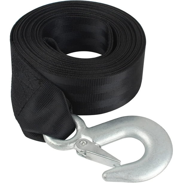VEITHI Boat Trailer Winch Strap 2" x 20', Trailer Winch Strap with Snap ...