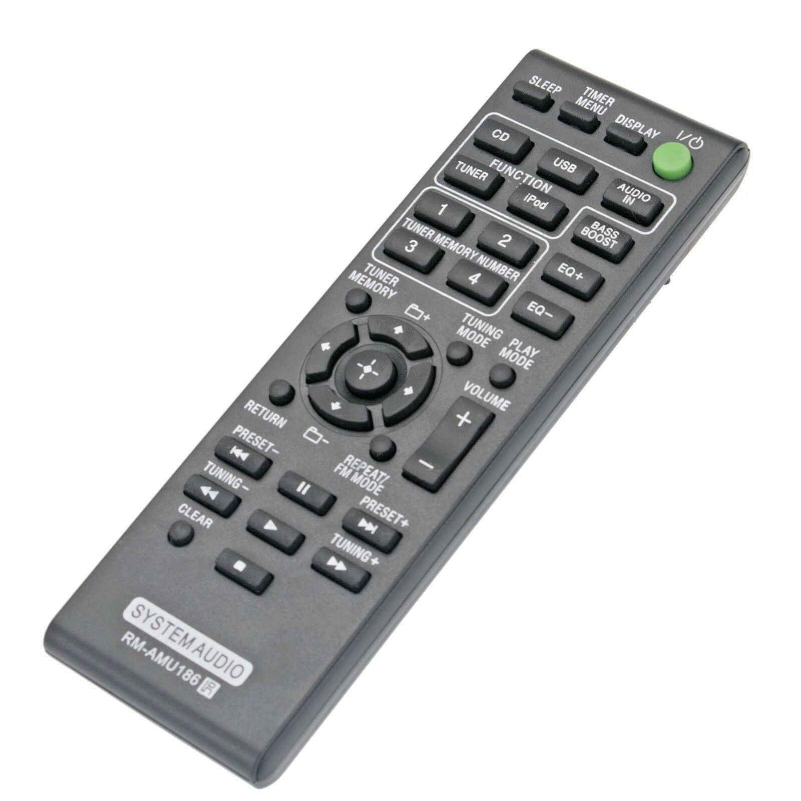 New RM-AMU186 Remote Control for Sony Music Audio System MHC-EC919iP ...