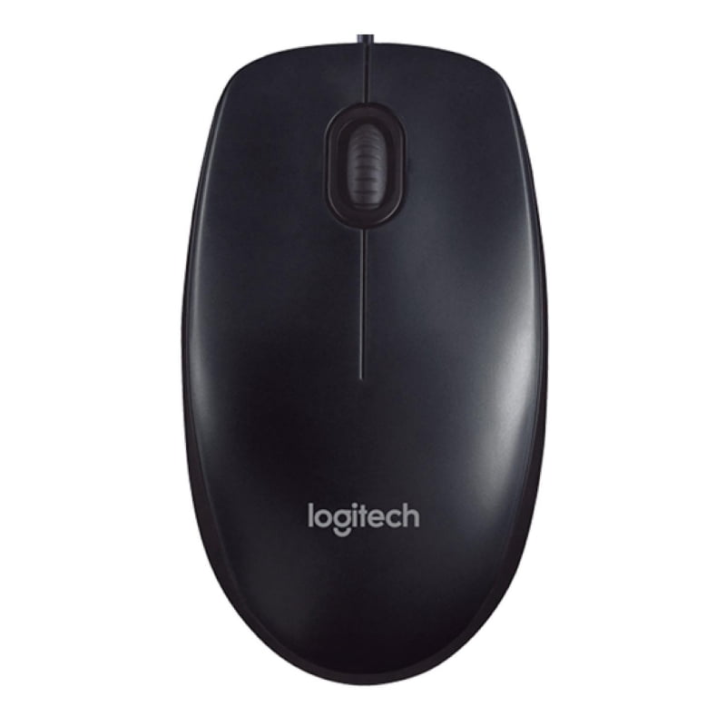 Ratón Logitech M90 negro con cable USB para Mac, Windows, Linux ...