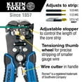 Klein Tools 11061 Self-Adjusting Wire Stripper / Wire Cutter, Heavy ...