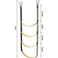 5 Step Boat Rope Ladder Portable Boat Rope Ladder and Extension Fishing ...