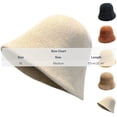 Achuyrbd Women's Knit Bucket Hat, Ribbed Lined Design Warm Winter ...