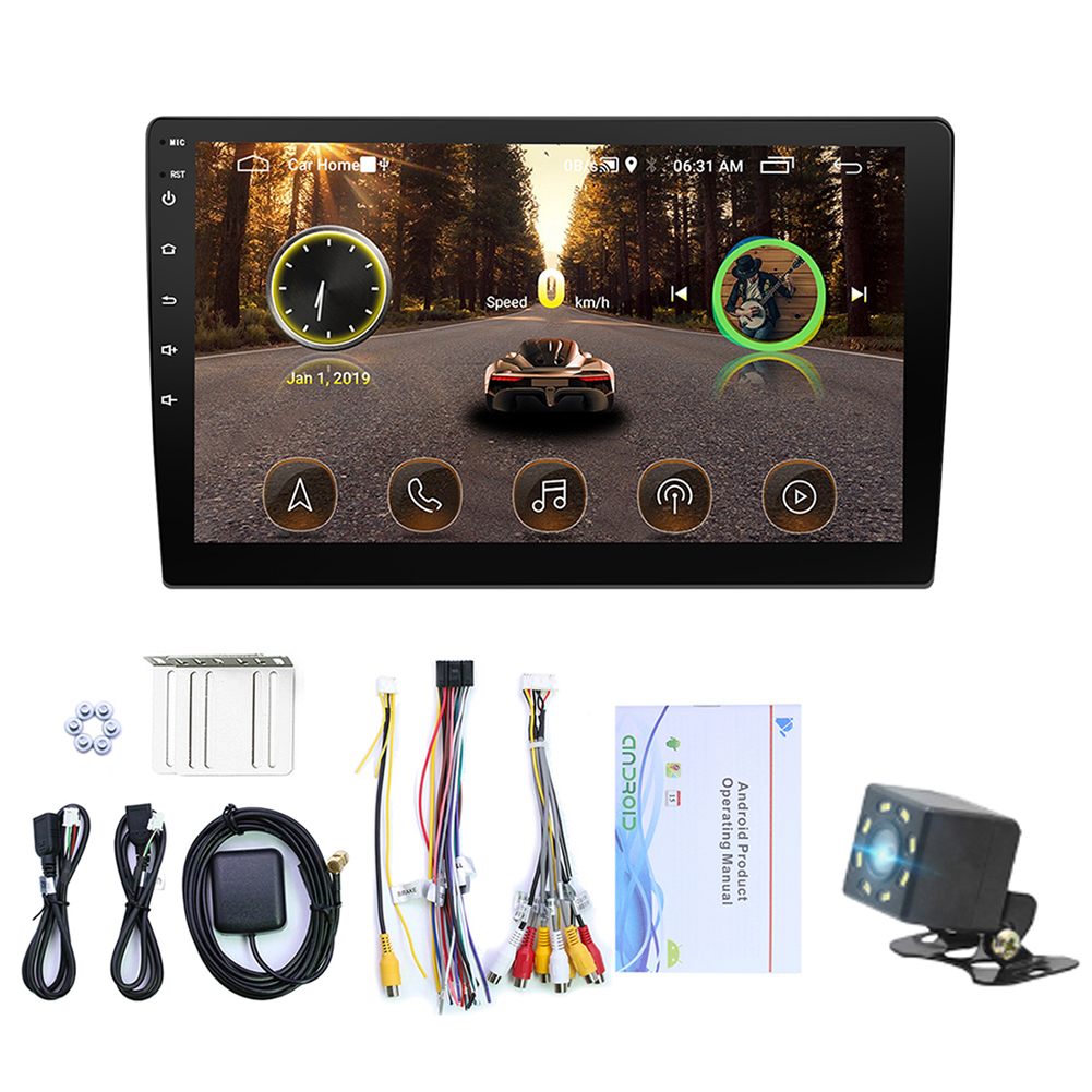 Comaie 9/10.1 Inch Car Radio Android 8.1 16G memory HD Touch Screen ...