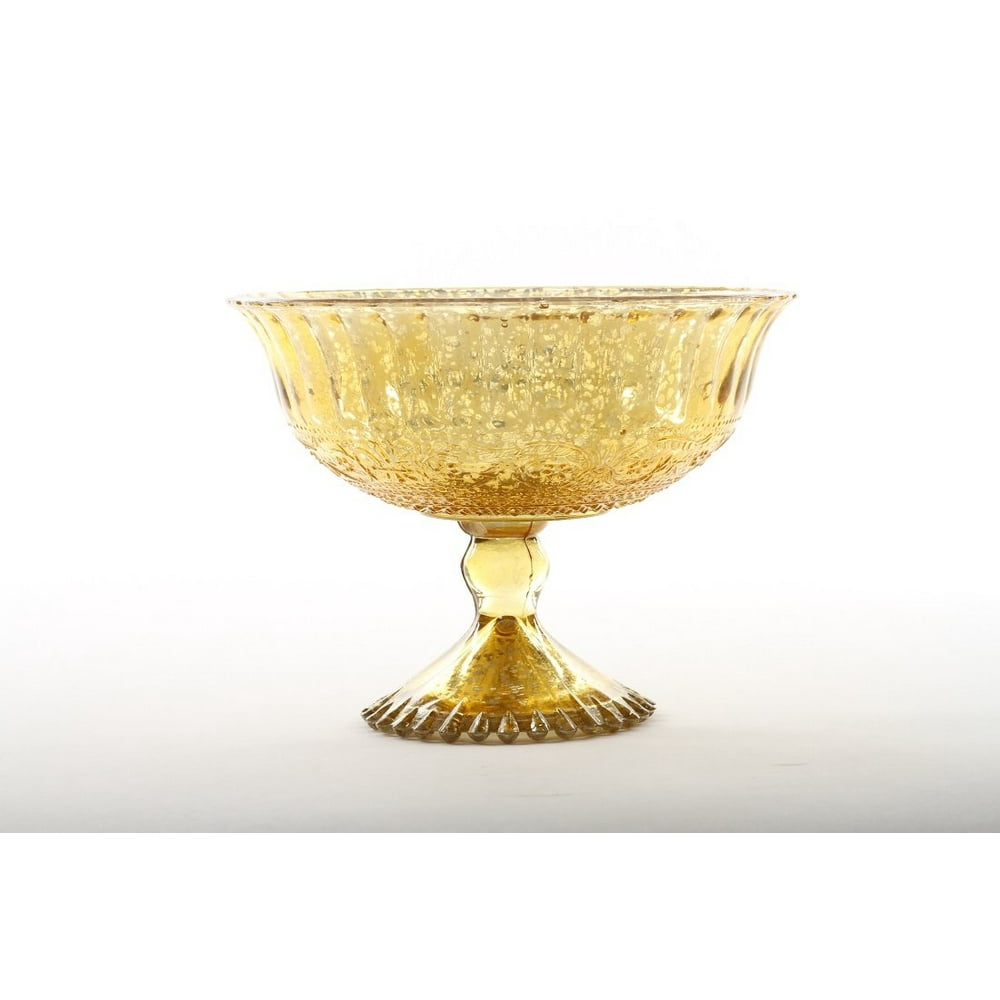 DIY Wedding Koyal Wholesale 5-Inch Antique Gold Glass Compote Bowl ... DIY Wedding Koyal Wholesale 5-Inch Antique Gold Glass Compote Bowl ...