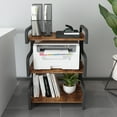Natwind 3-Tier Large Home Office Printer Stand with Storage Rack & Anti ...