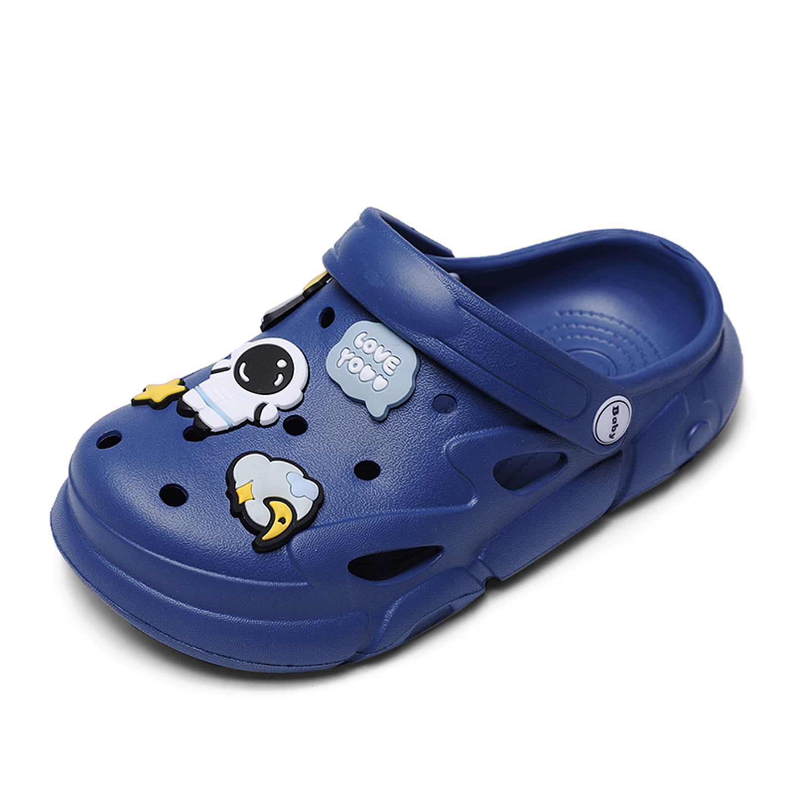 CERYTHRINA Kids Boys Girls Cartoon Clogs Slippers Toddler Slip On ...