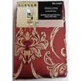 Set of 2 Penelopie Curtain Panels With Attached Austrian Valance, 84 ...