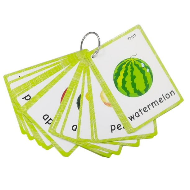 Set of 21 Kids Playing Flash Cards Educational Learning Pocket Card ...