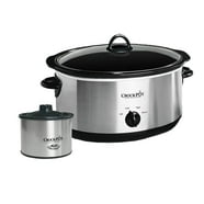 8 Qt. Stainless Steel Slow Cooker, with Little Dipper - SCV803SS-033 ...