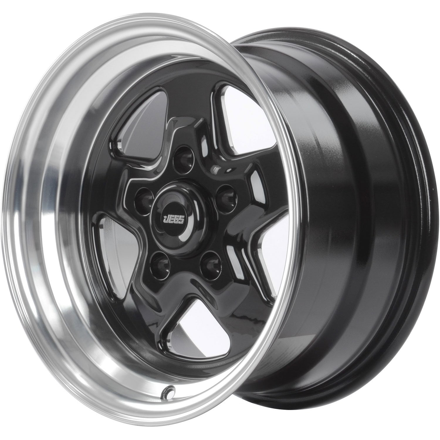 JEGS 66172 Sport Star 5-Spoke Wheel [Size: 15" x 8"] - Walmart.com ...