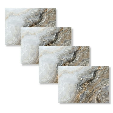 Wipe-Clean Reversible Decofoam Place mats, Ocean View, Set of 2, Made ...