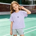 Boys & Girls' 2-Piece Athletic Sports Set -Summer Activewear Breathable ...