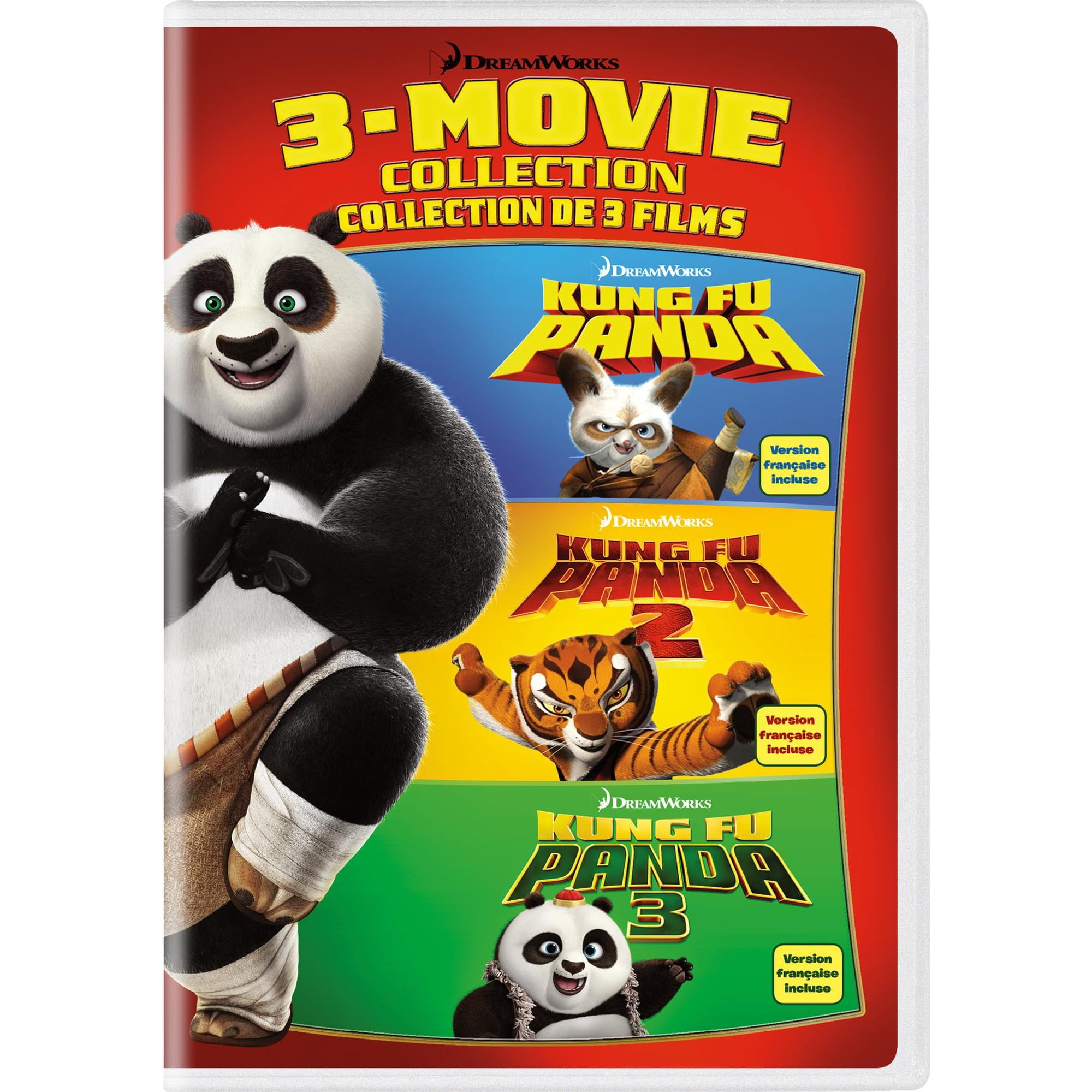 Click here for Dreamworks Kung Fu Panda: 3-Movie Collection [dvd] prices