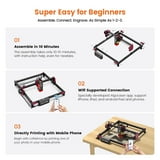 Algo Mini Engraver 10W Output Power, 200mm/s Cutting and Engraving ...