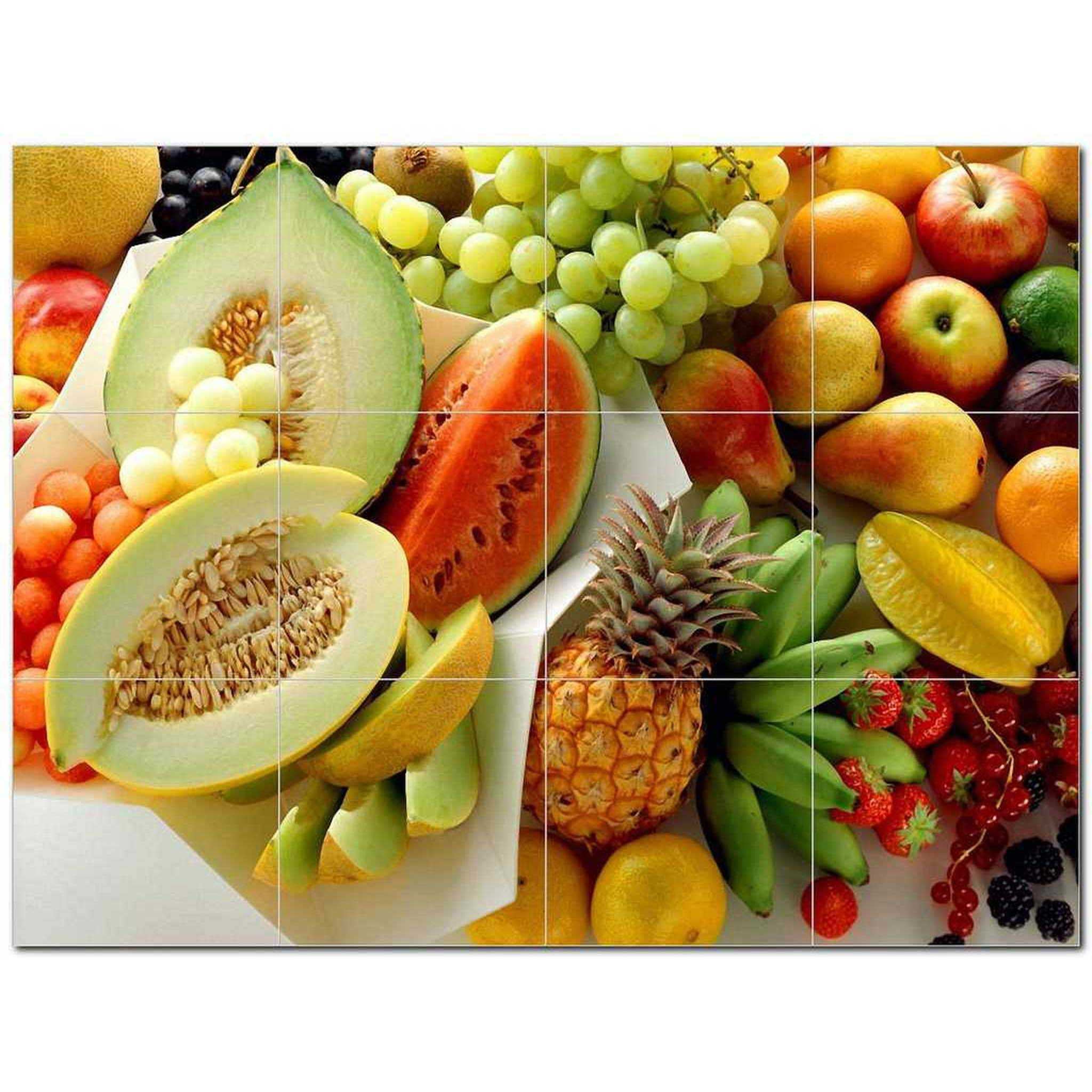 Food Picture Ceramic Tile Mural Kitchen Backsplash Bathroom Shower ...