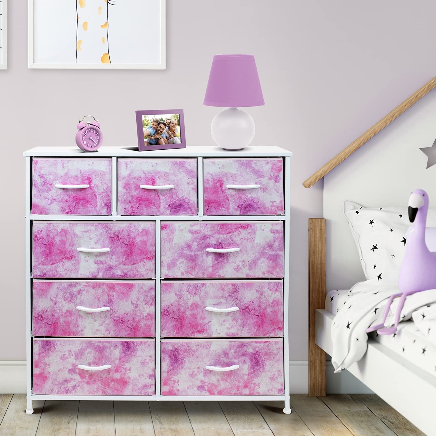 Click here for Sorbus Large 9 Drawer Dresser For Kids Bedroom  Ti... prices