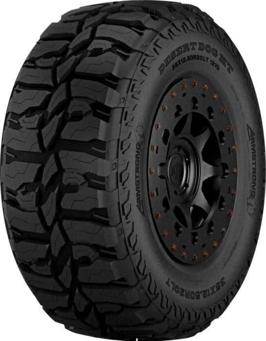 Set of 4 Armstrong Desert Dog MT LT35X12.50R17 121Q E Tires - Walmart.com