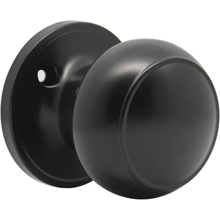 Probrico Black Privacy Door Lock Set for Bed/Bath Flat Ball Keyless ...