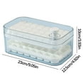 Food Grade Tray with Easy One-Click Release | 2 Ice Trays & Ice Shovel ...