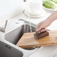 Nsxcdh Diamond Abrasive Sponge with Replaceable Handle Pot Pan Scrubber ...