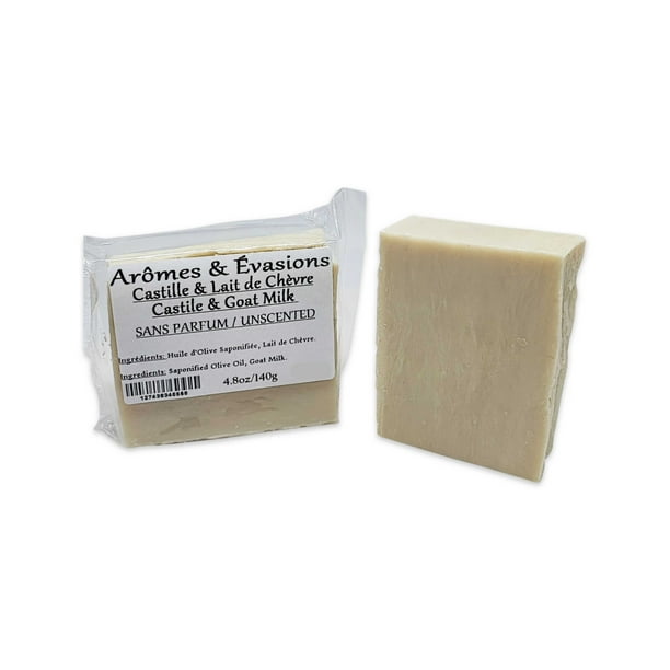 Soap Bar -Cold Process -Castile & Goat Milk -Unscented - Walmart.ca