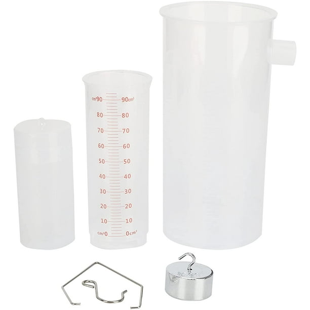Plastic Graduated Cylinder, Archimedes Principle Overflow Cup Measuring ...