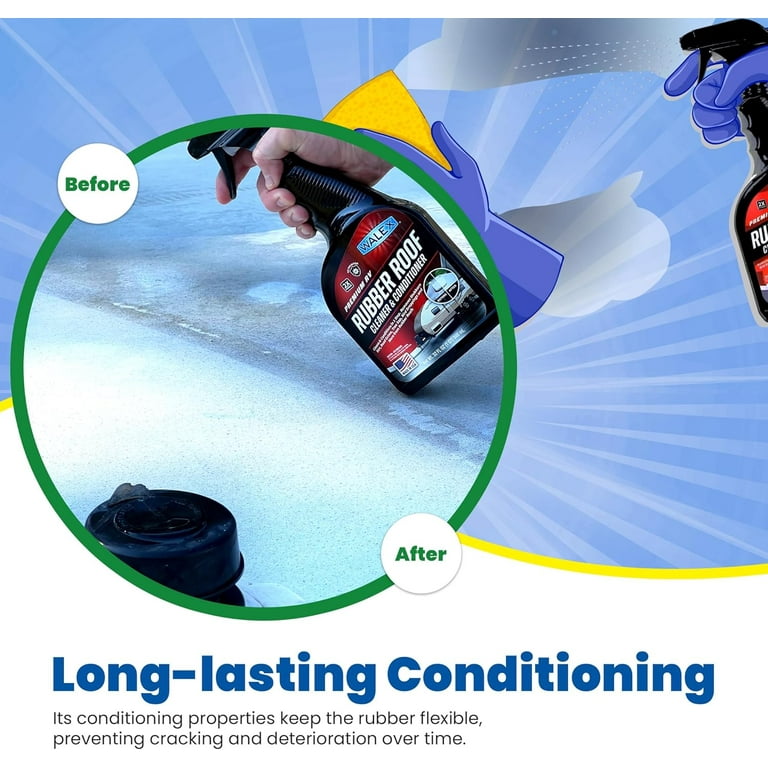Rv Cleaner Exterior Walex RV Rubber Roof Cleaner & Conditioner - 1 ...