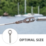 OUNONA 2pcs Wall Concrete Eye Bolt Cement Screws Concrete Cement ...