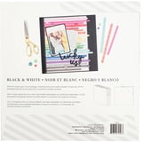 Core'dinations Value Pack Patterned Cardstock 12"X12" 60/Pkg-Black ...