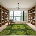 ODIKA 9'x12' Washable Area Rug Golf Koi Bug Course Inspired Fish ...
