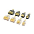 Wire Connector 1 Input Multiple Output Electrical Splitter Push-in Terminal Block Butt Home LED ...