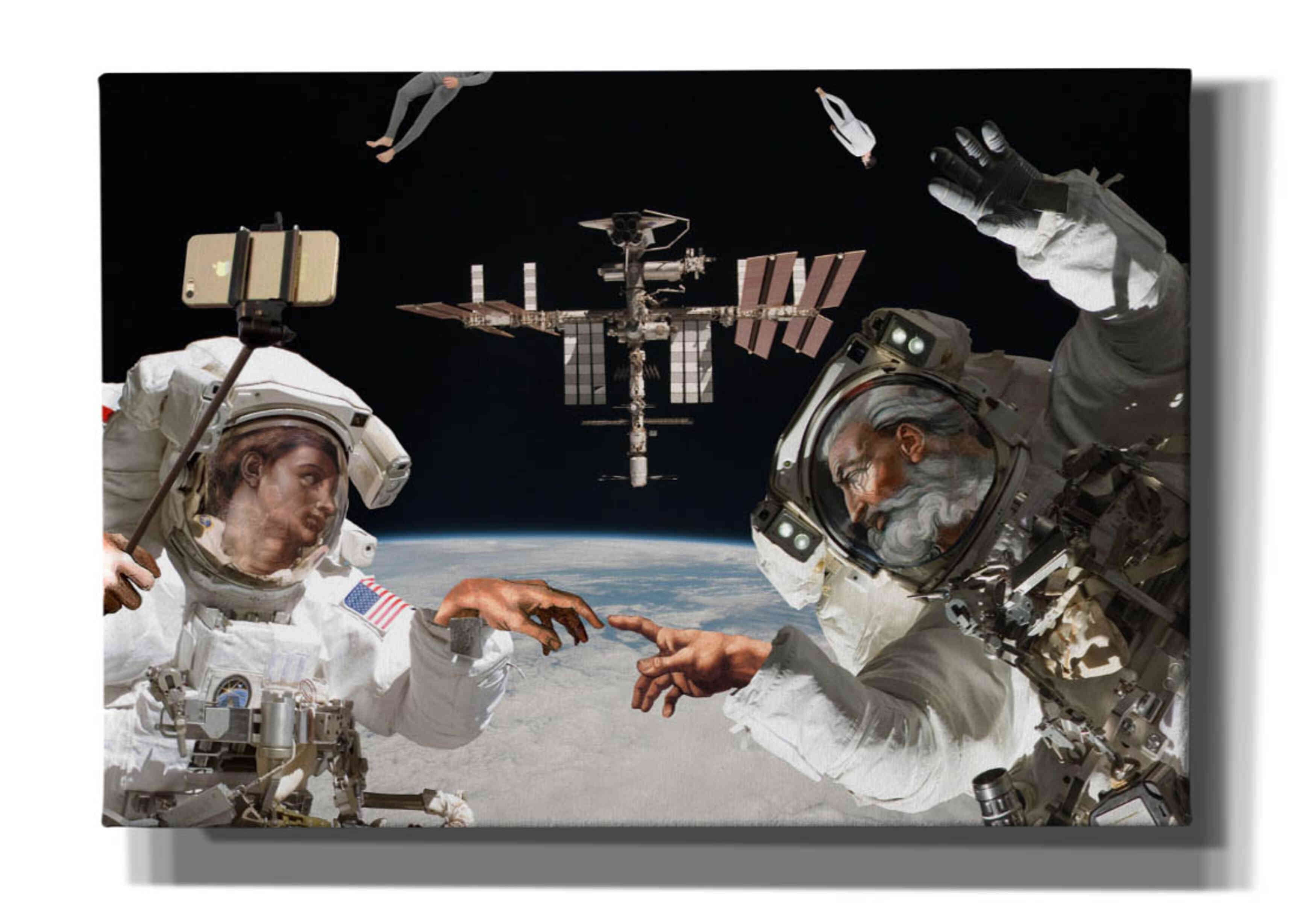 Epic Graffiti 'Photo Op' by Barry Kite, Canvas Wall Art, 26"x18 ...