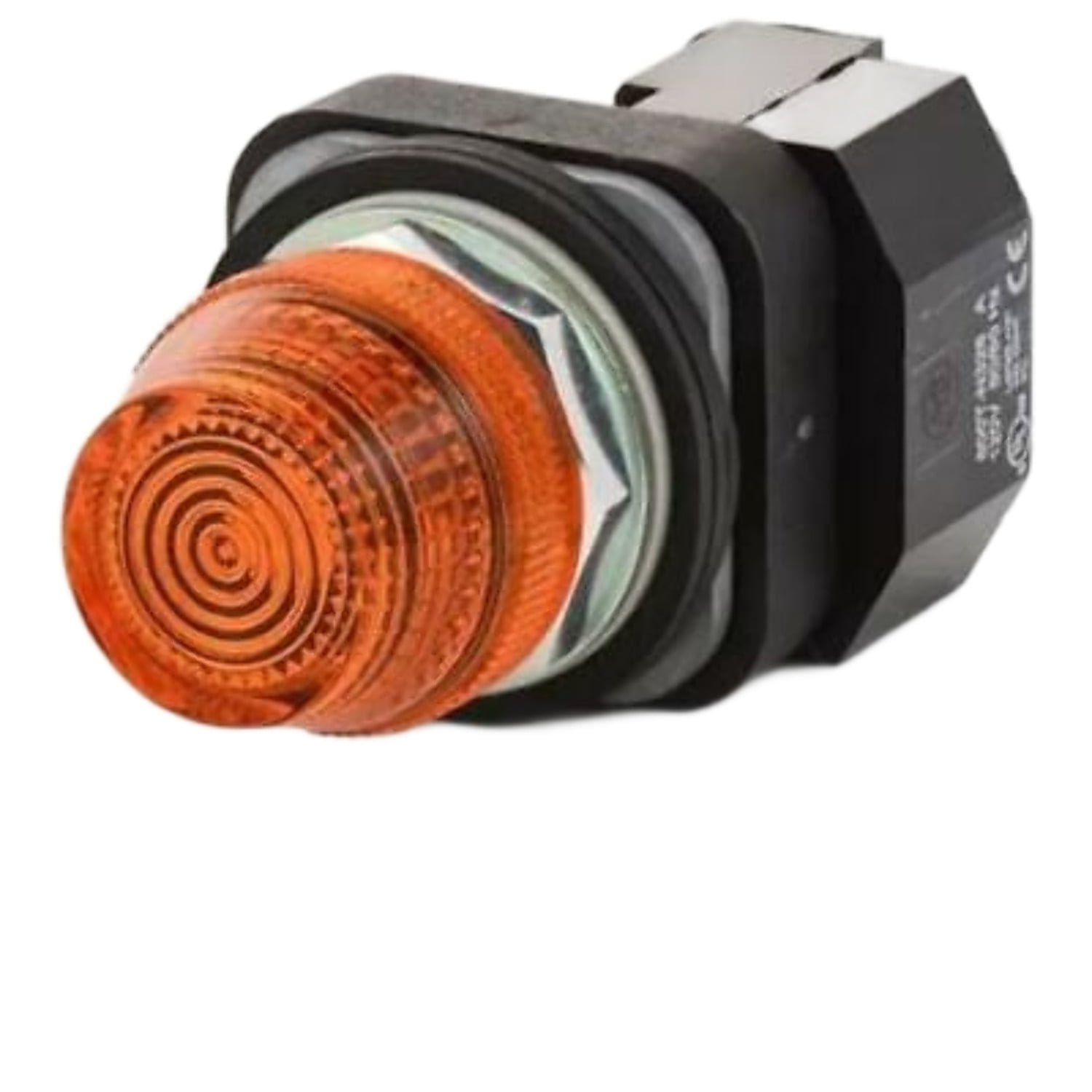 800T-PA16A Illuminated Push Button, Type 4,13, XFMR 120V, Amber, 120V ...