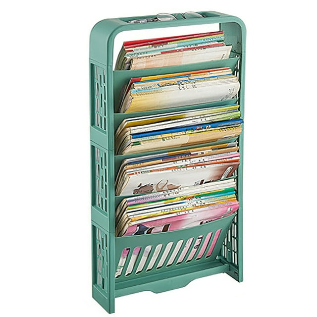 FANCY Student Classroom Book Rack Large Capacity Classroom Desk Side ...