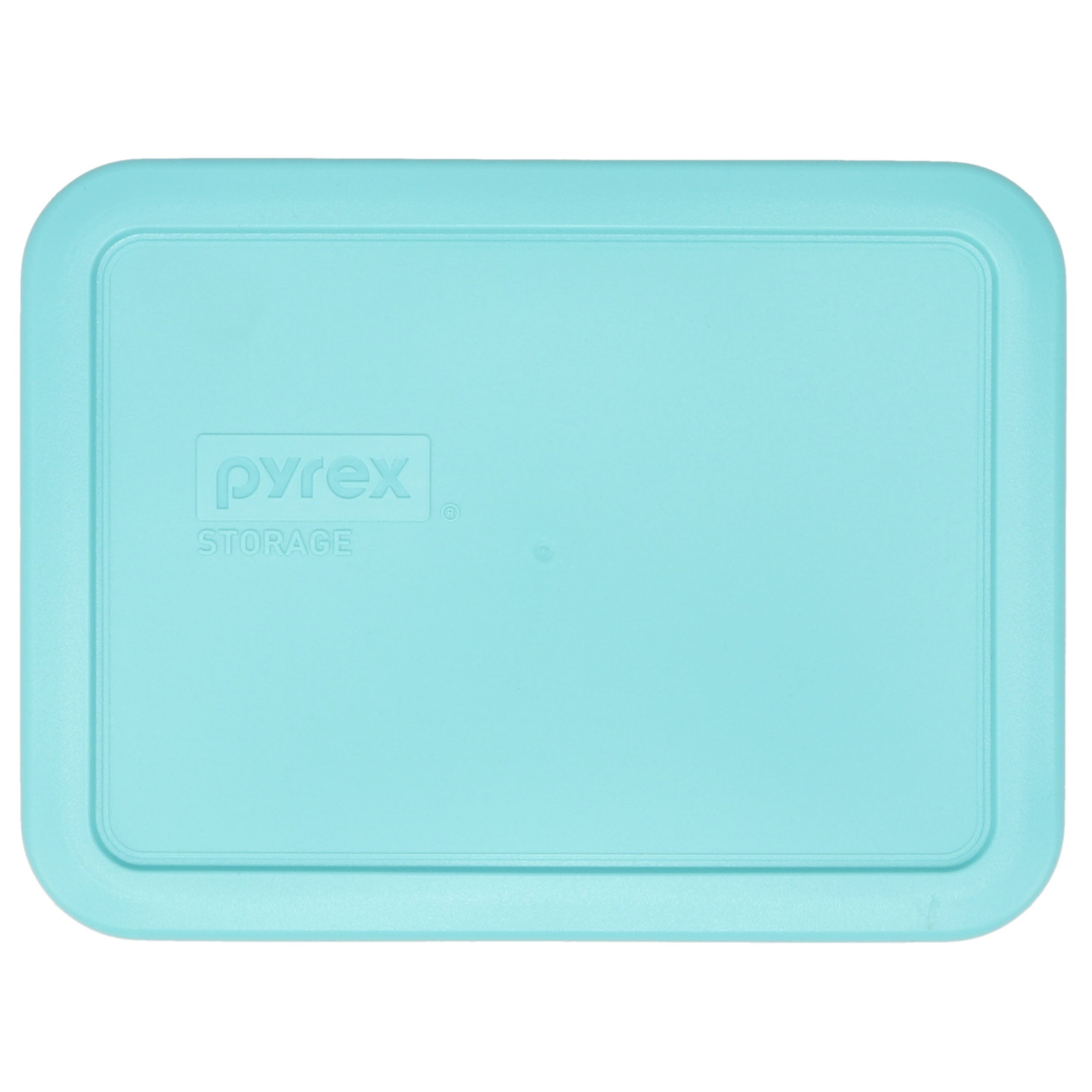 Pyrex 7210-PC Sun Bleached Turquoise Storage Rectangle Replacement Lid ...