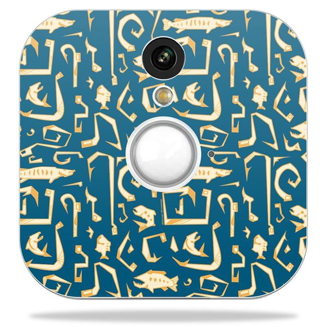 MightySkins BLHOSE-Deco Fish Skin Decal Wrap for Blink Home Security ...