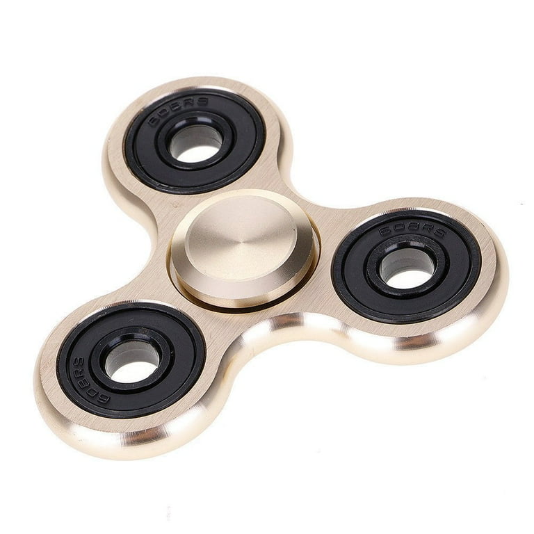 Zeekio Fidget Spinner -Metal Tri-Spinner Aluminum And Steel, 55% OFF