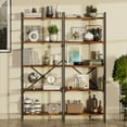 Free Shipping! Walsunny 5 Tiers Bookshelf Classically Tall Bookcase ...