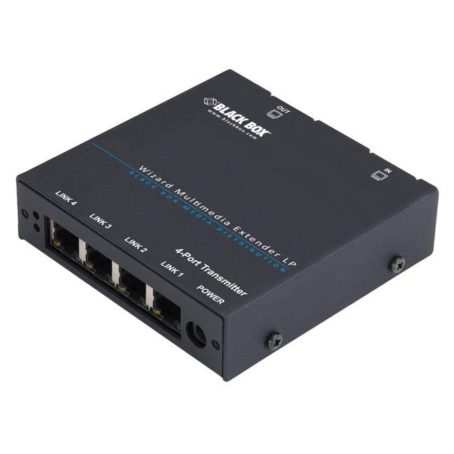 Black Box Network Services Wizard Multimedia Extender LP 4 Port ...