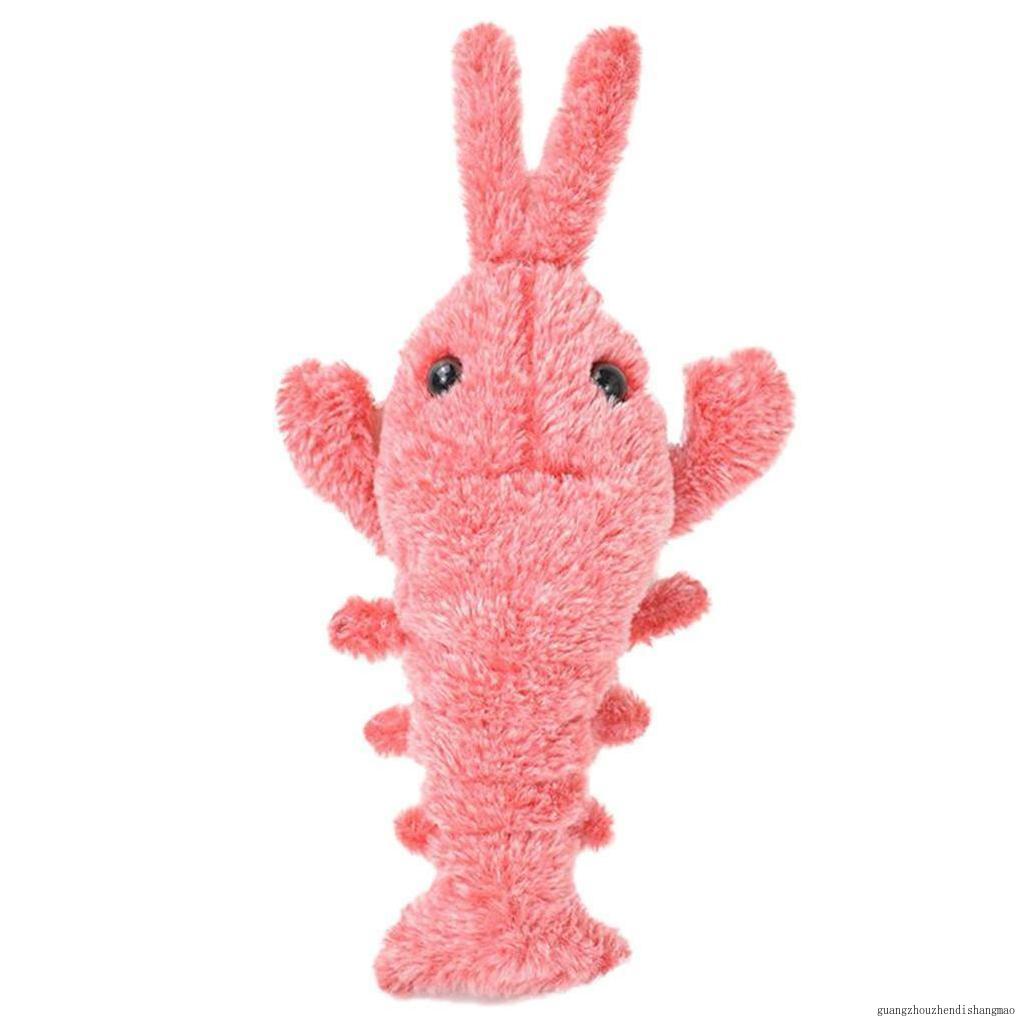 Electric Cat Toy Simulation Wagging Moving Lobster Cat Kicker ...