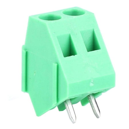 50PCS Screw Terminal, 2 Pin 5mm Pitch PCB Mount Screw Terminal Block ...