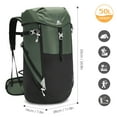 Mountaineering Backpack, Breathable 50l Waterproof Siuke 50l Waterproof ...