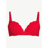 Joyspun Women's Lace Push Up Bra Sizes 34A to 40D Underwire Plunge ...