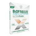 BioFreeze UltraFlex Lidocaine Back Knee Muscle Joint Pain Relief Patches 4 Count - Walmart.com