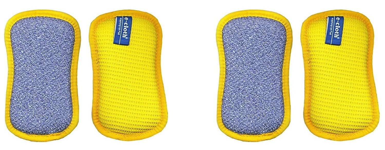 e-cloth Washing Up Pad, 7" x 4" - 2 Pack - Walmart.com